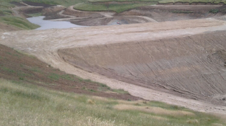 Dam construction - Simcox Construction